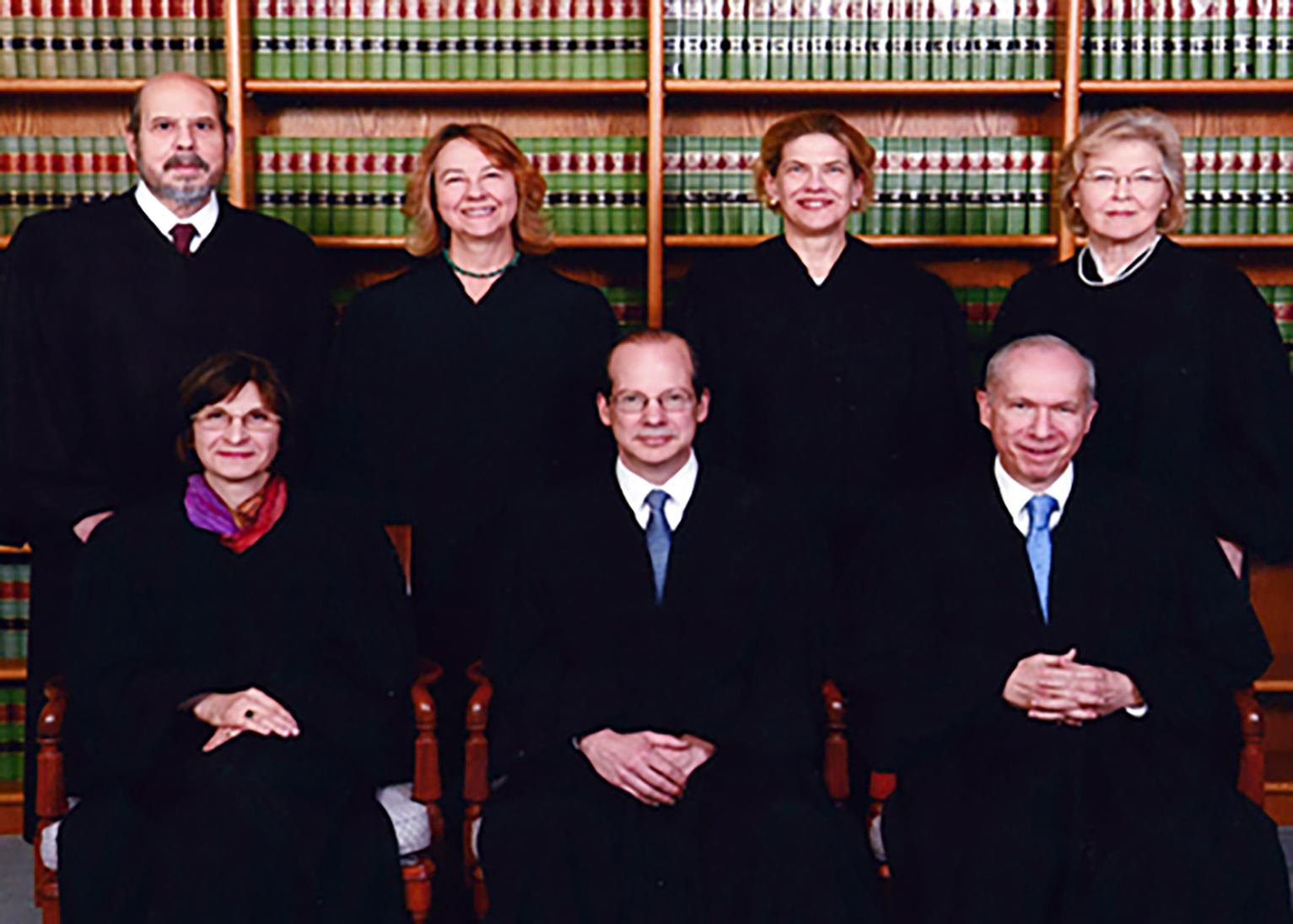 Supreme Court year-2013(Front) Jaynee LaVecchia, Chief Justice Stuart ...